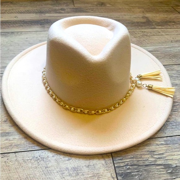 Accessories | New Cream Fedora Hat | Poshmark